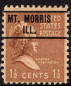 US Stamp #805x734 - Martha Washington - Presidential Issue 1938 ...