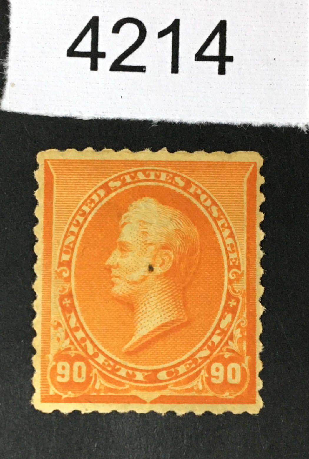 US # 229 Mint OG NH CAT. $1600 LOT #4214 | United States, General Issue ...