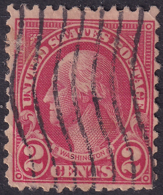 #595 Used, Fine, Thin, corner crease (CV $375 - ID34102) - Joseph Luft ...