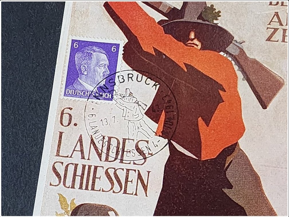 WW2 WWII Nazi Germany Third Reich postcard Innsbruck w German Steel ...