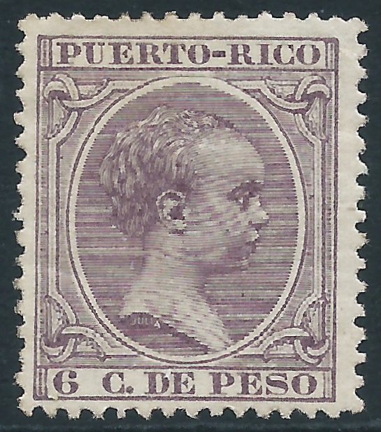 Puerto Rico, Sc #115, 6c MH | Europe - Spain & Colonies, General Issue ...