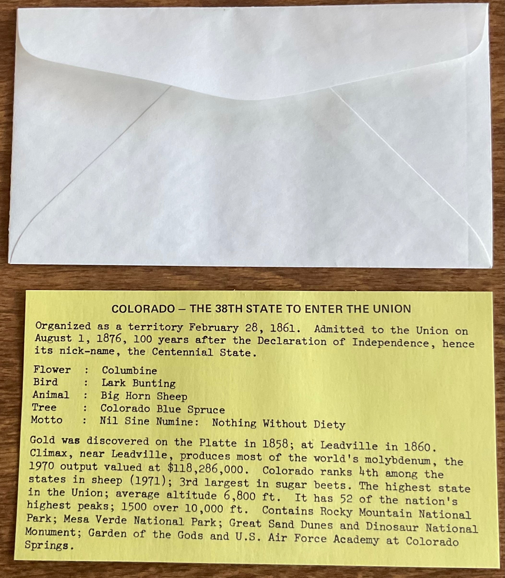 US #1488 Event Cover 24th Annual TOPEX/ROMEX Denver 6/22/1973 U/A L44 ...