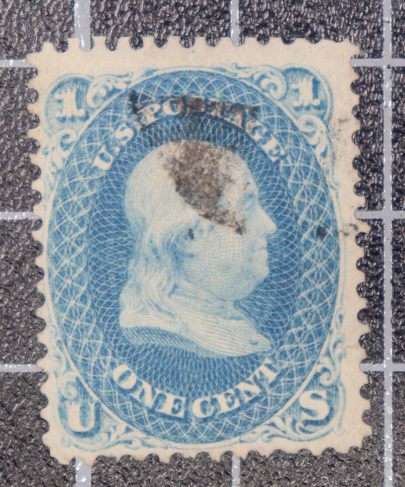 Scott 63 1 Cent Franklin Used Nice Stamp SCV $45.00 | United States ...