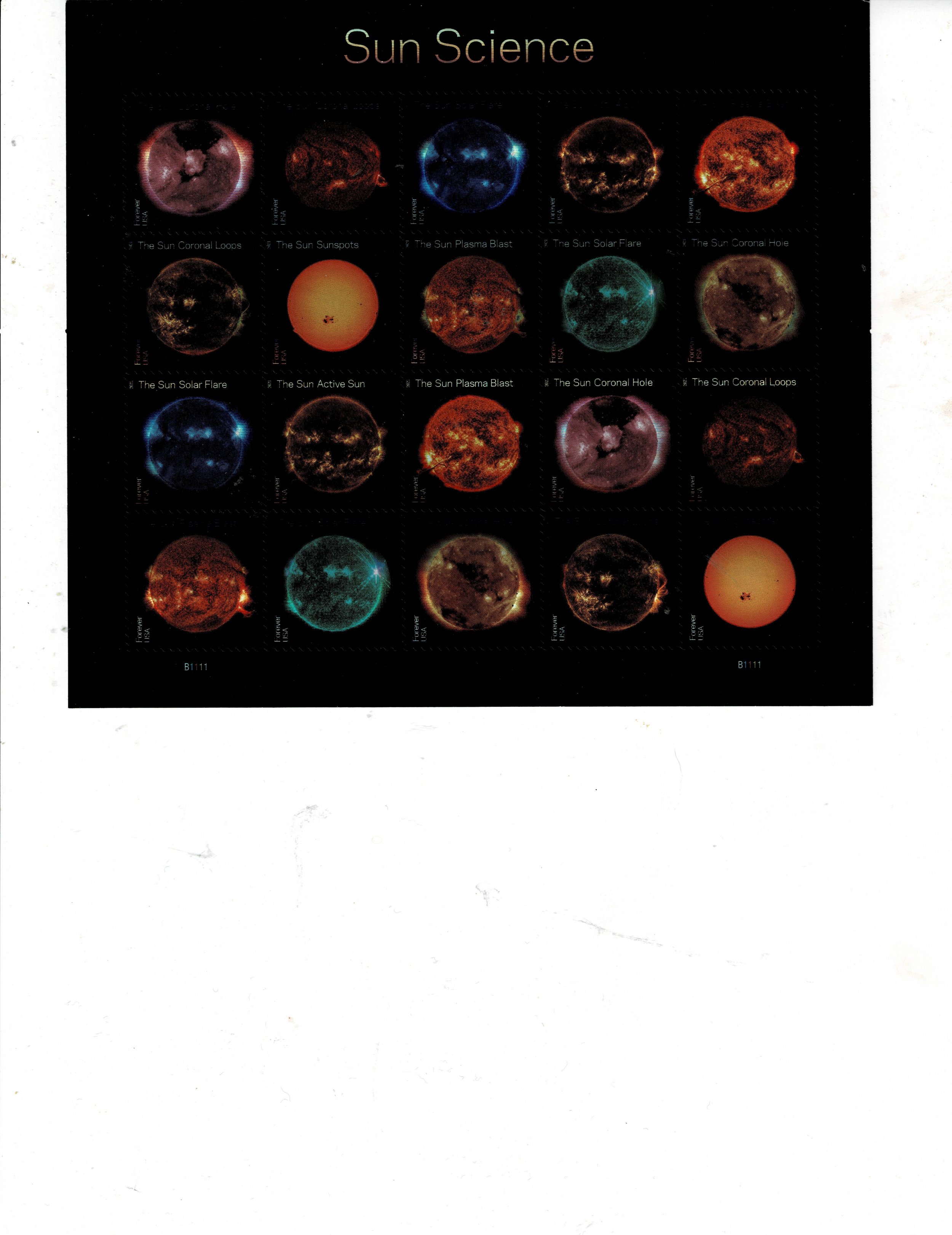 Sun Science 60 cent US Postage Sheet #5509=5607 VF MNH | United States ...