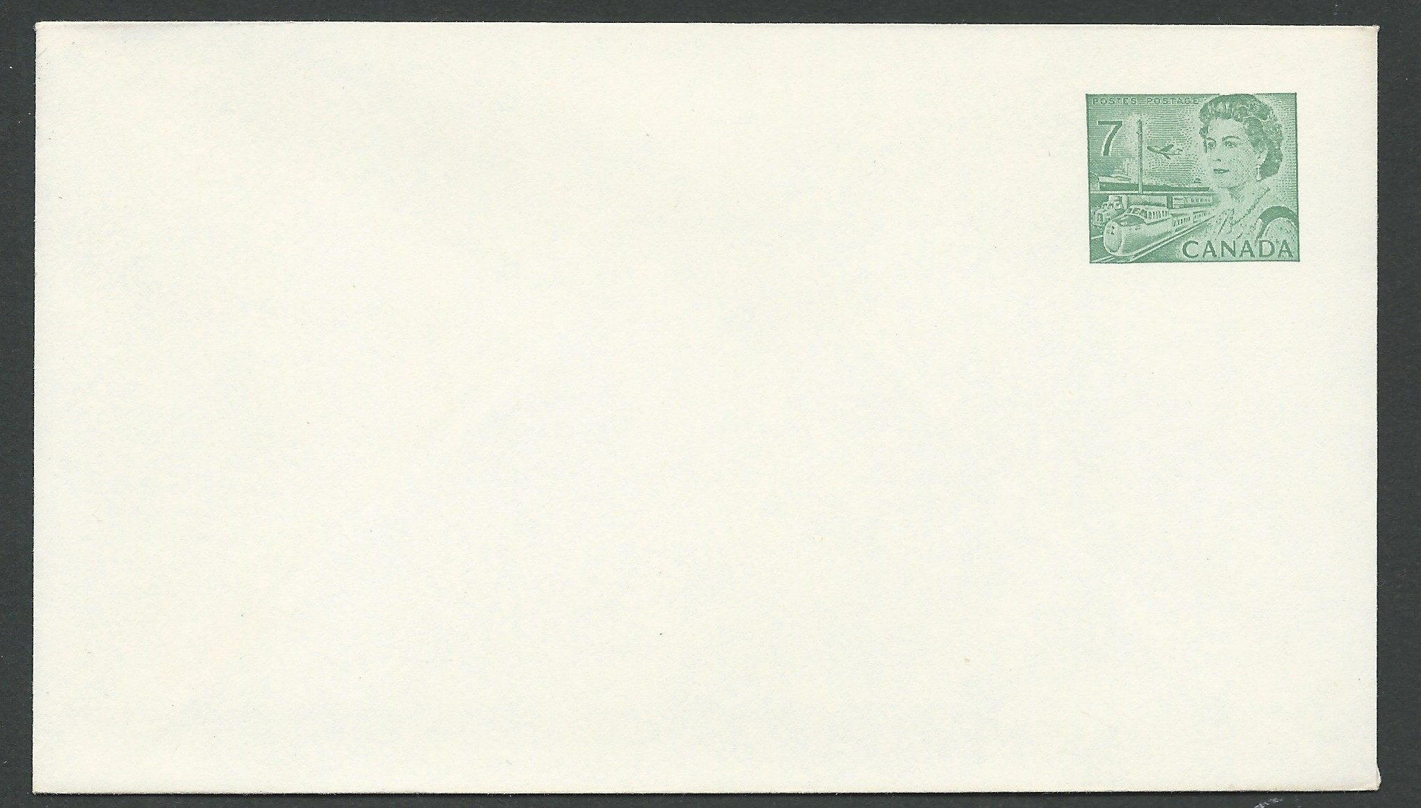 Canada - Envelope 7c QE II (1) Unused | Canada, Postal Stationery Stamp ...