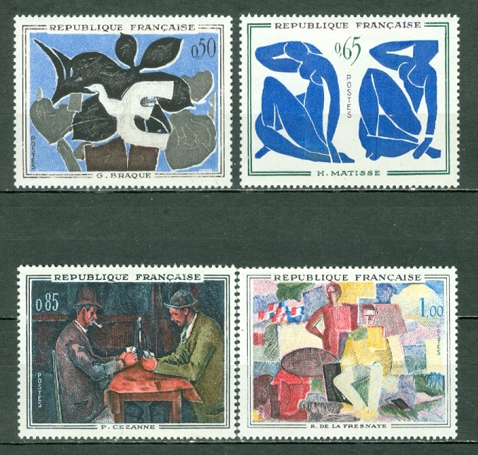 France 1961 "Matisse" #1014-17 SET MNH ...$10.50 | Europe - France ...