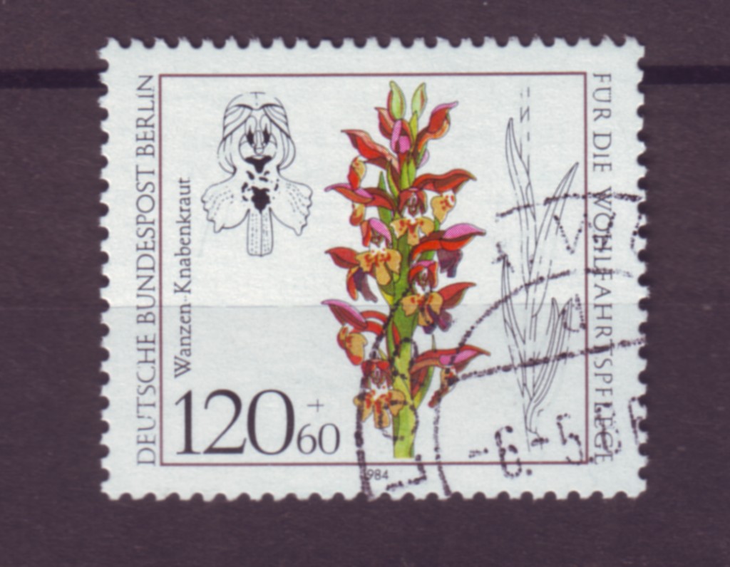 J20758 Jlstamps 1984 berlin germany hv of set used #9nb219 flower ...