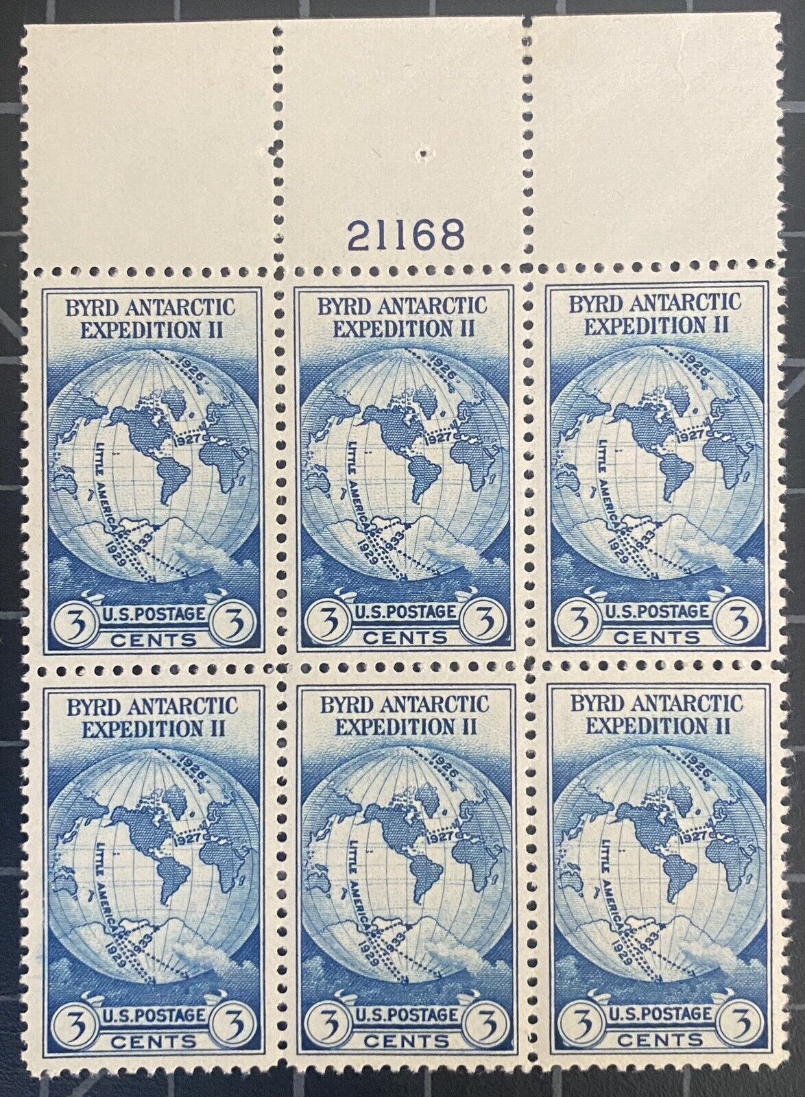 US Stamps-SC# 733 - MNH - Plate Block - SCV = $15.00 | United States ...
