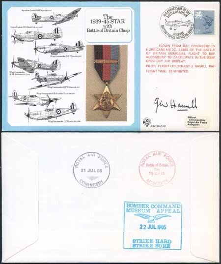 DM10a The 1939 to 1945 Star with Battle of Britain Clasp Signed by ...