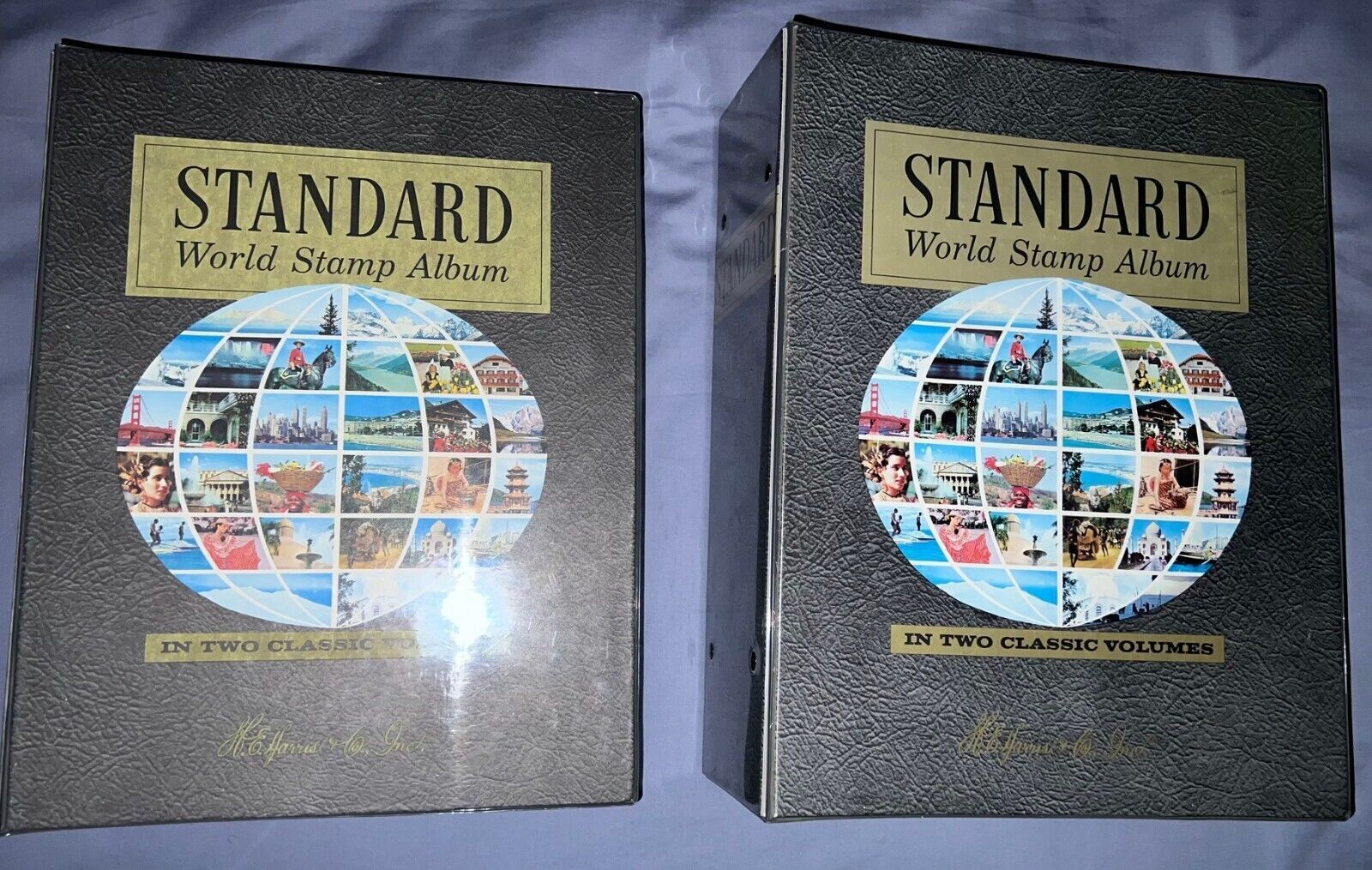 Harris STANDARD World Stamp Album in Classic 2-Volumes + 1983 & 1984 ...