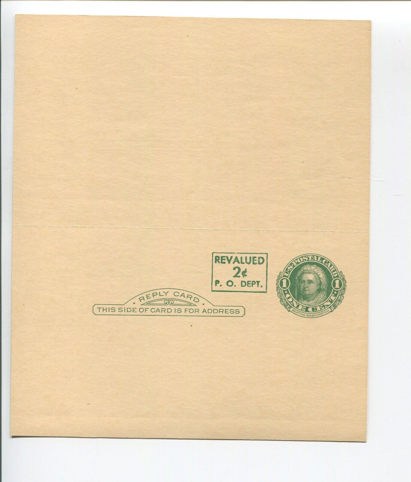 UY15 Postal Reply Card Unused Unsevered & Unfolded L1520o | United ...
