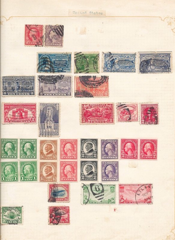 United States 33 classic stamps - Check Scan - Hi SCV$$$$ | United ...