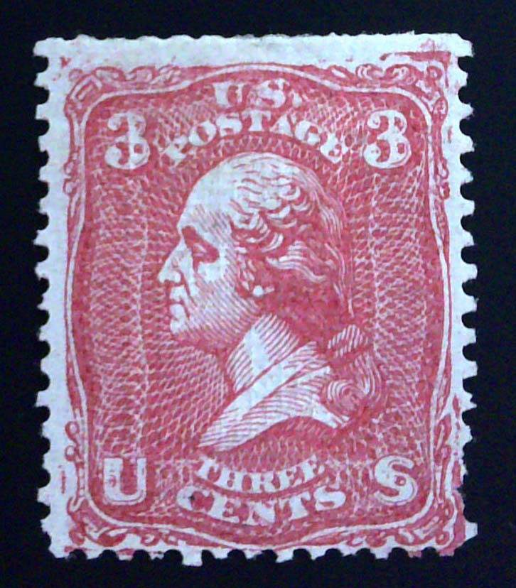 Scott #79-E25k - 3c Light Red - Loewenberg Decalcomania - HR - Essay ...