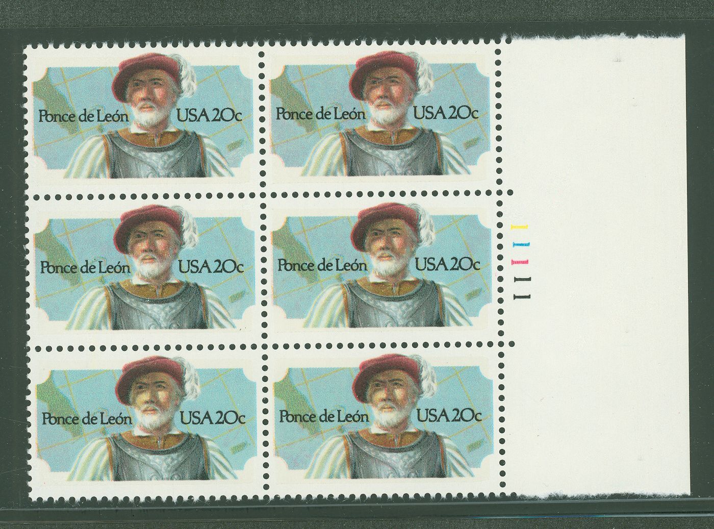 United States #2024 Plate Block | United States, General Issue Stamp ...