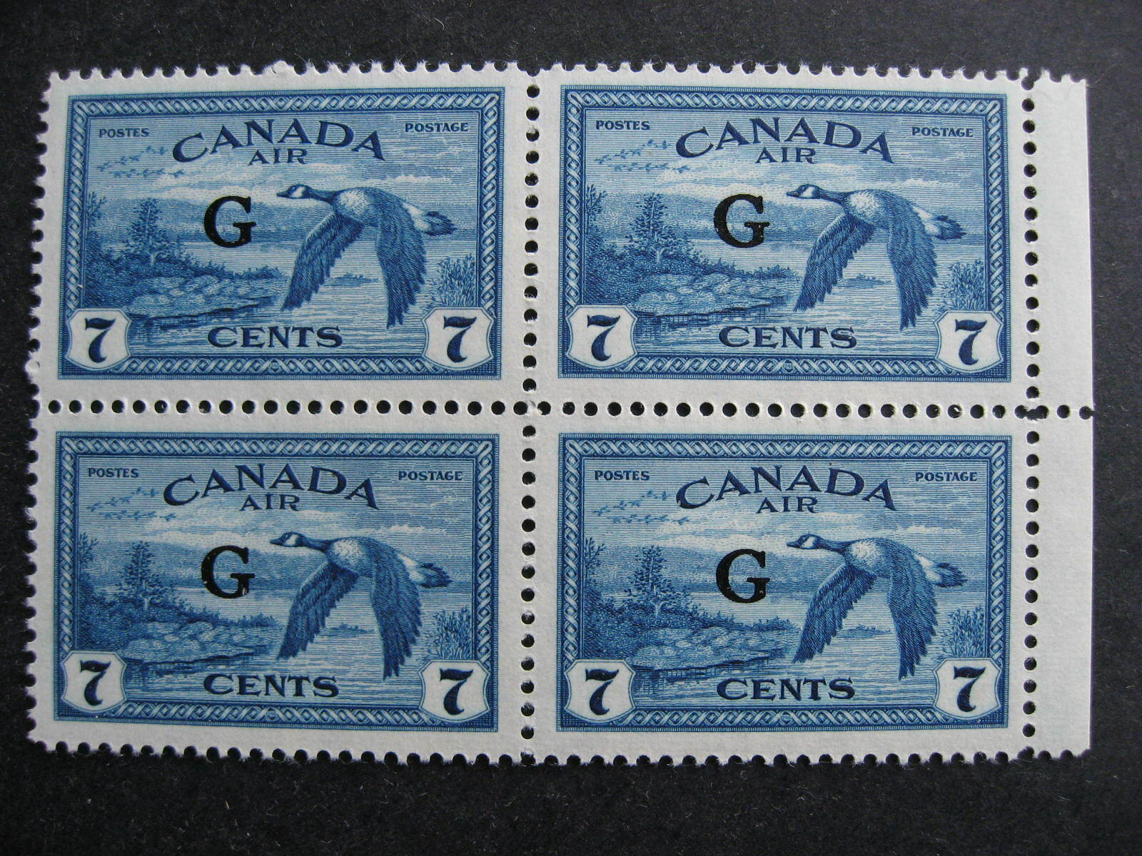 Canada airmail official Sc CO2 MNH block of 4 check them out! | Canada ...