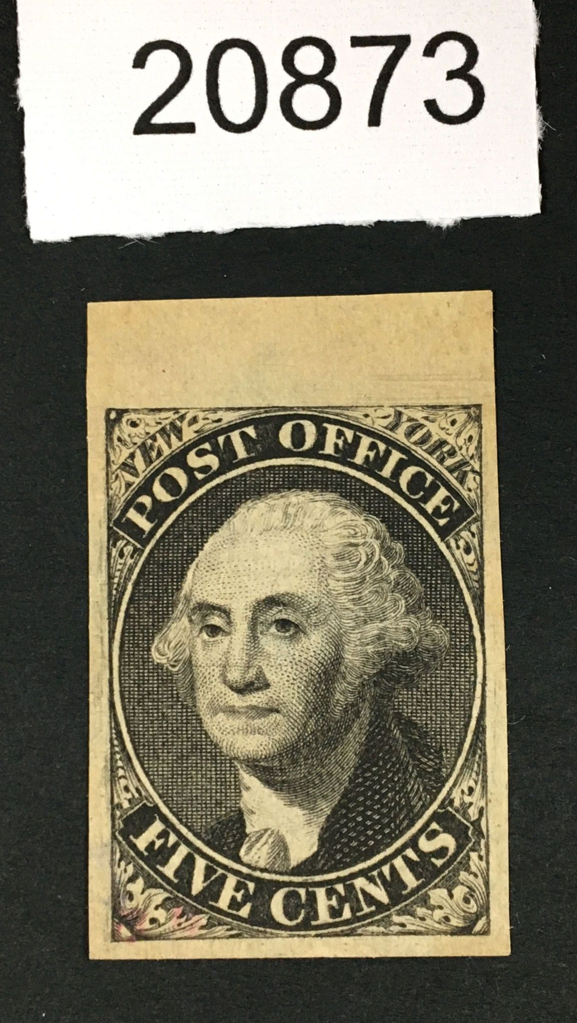 US Stamps # 9x1p3 Proof on India LOT # 20873 | United States, Back of ...