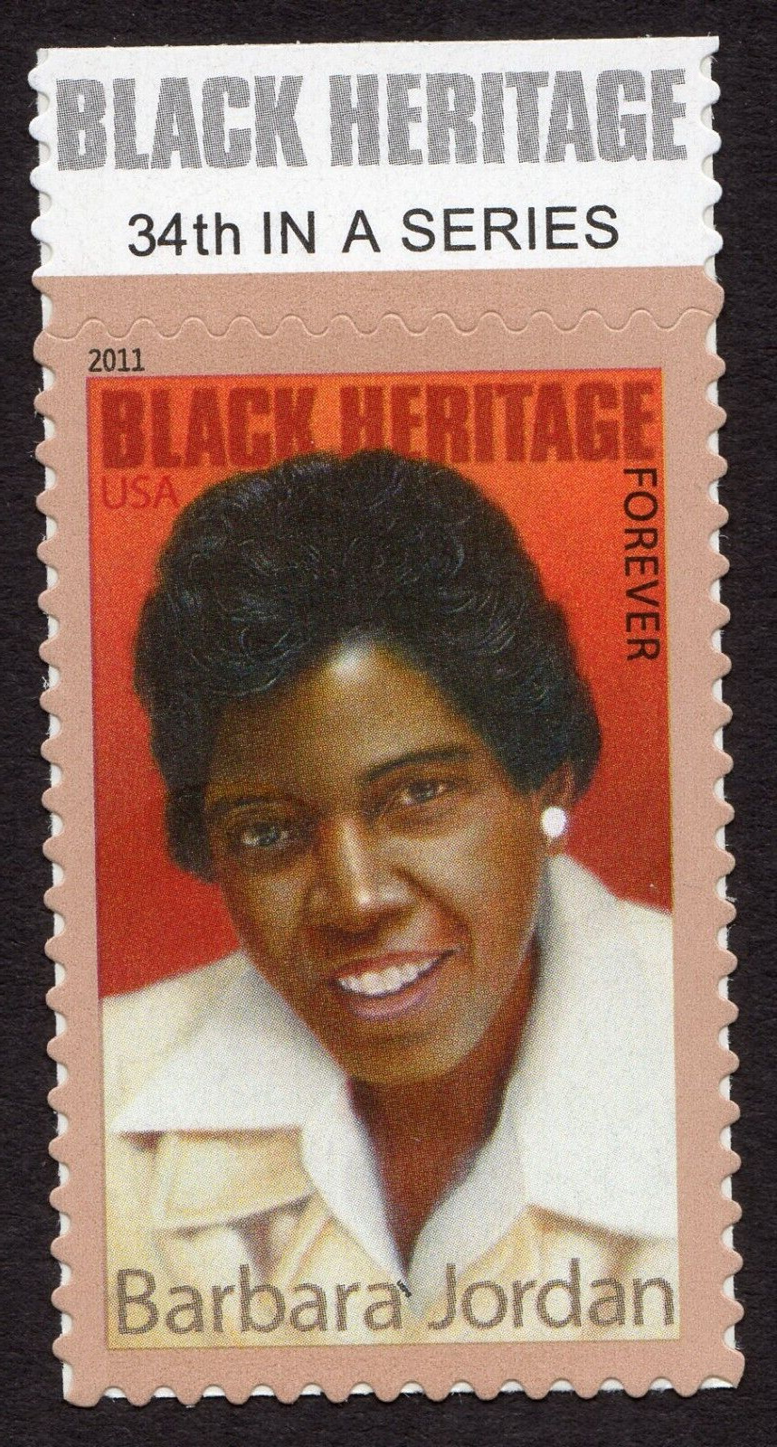 Scott #4565 Barbara Jordan Title Single Forever Stamp - MNH | United ...