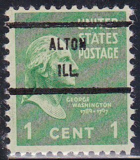 Precancel - Alton, IL PSS 804-71 - Bureau Issue | United States, Stamp ...