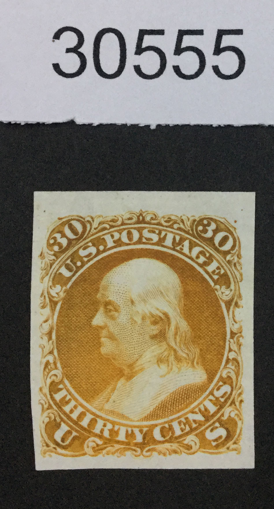 US Stamps #71P3 Proof on India LOT #30555 | United States, General ...