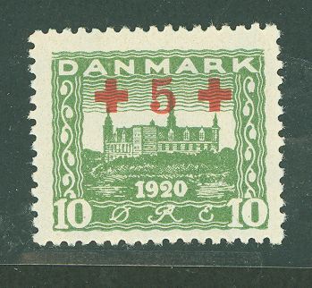 Denmark #B1 Single | Europe - Denmark, Semi-Postal Stamp / HipStamp