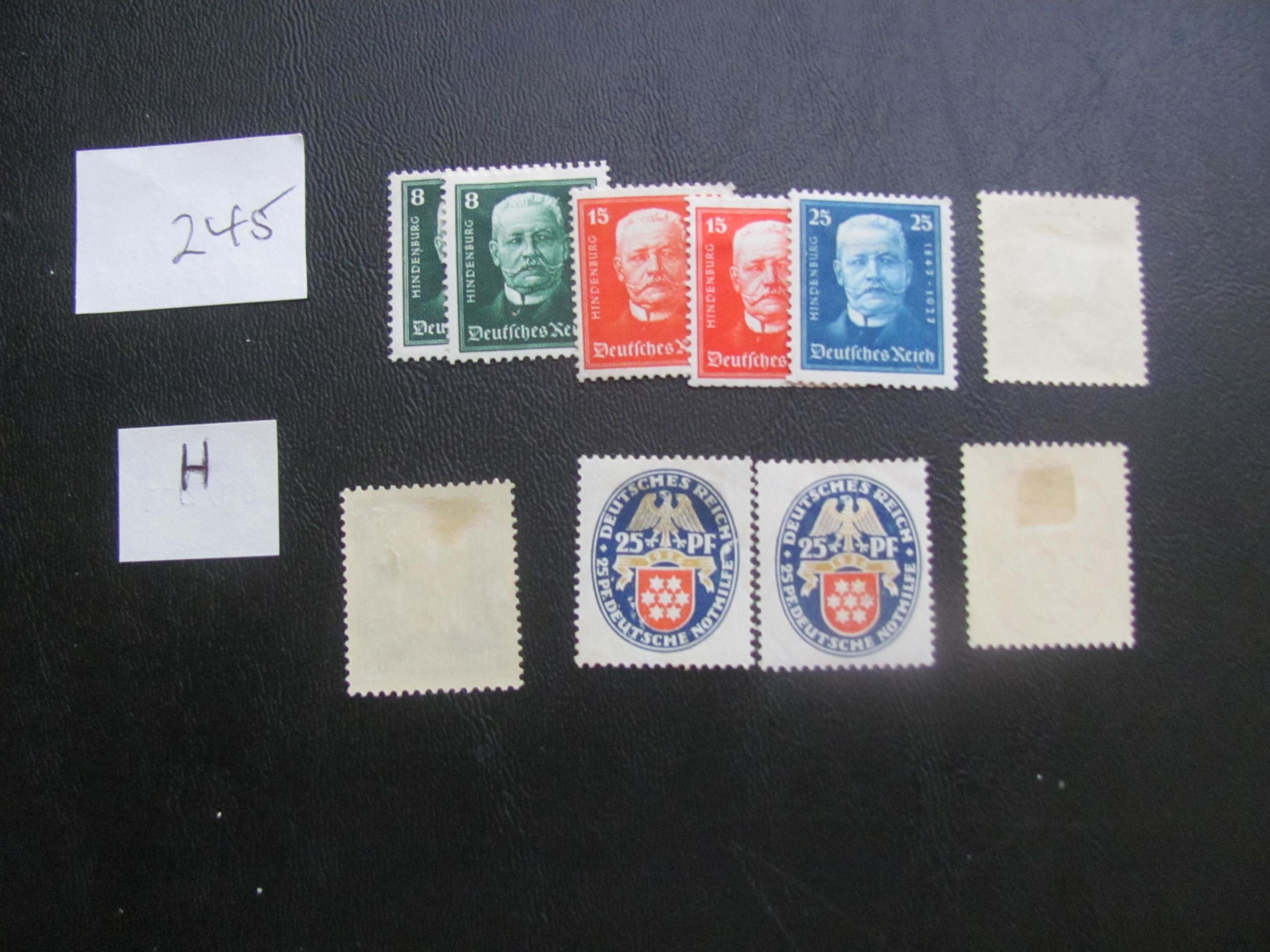 Germany 1926-27 Hinged LOT (245) | Europe - Germany & Colonies ...