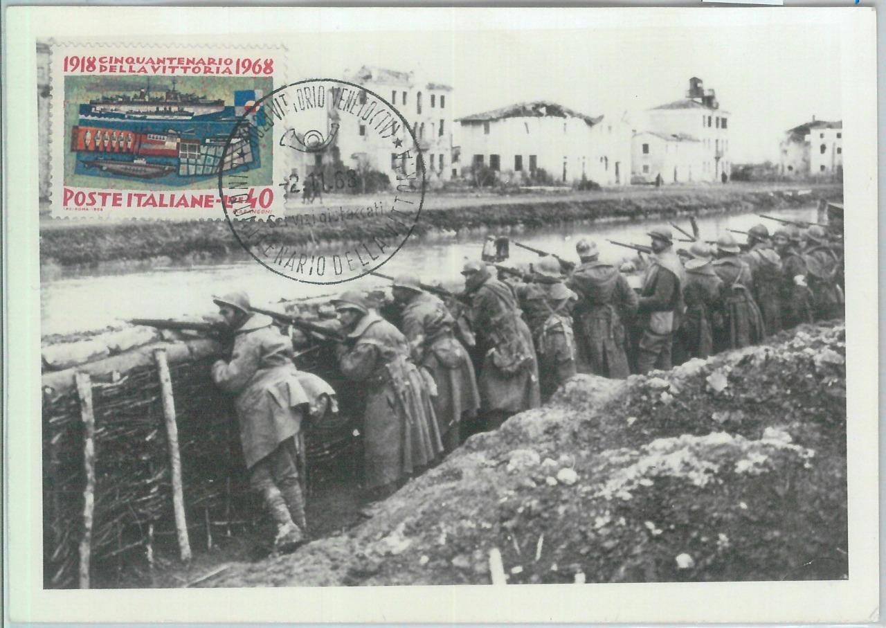 81200 - ITALY - Postal History - MAXIMUM CARD - History WWI 1968 ...