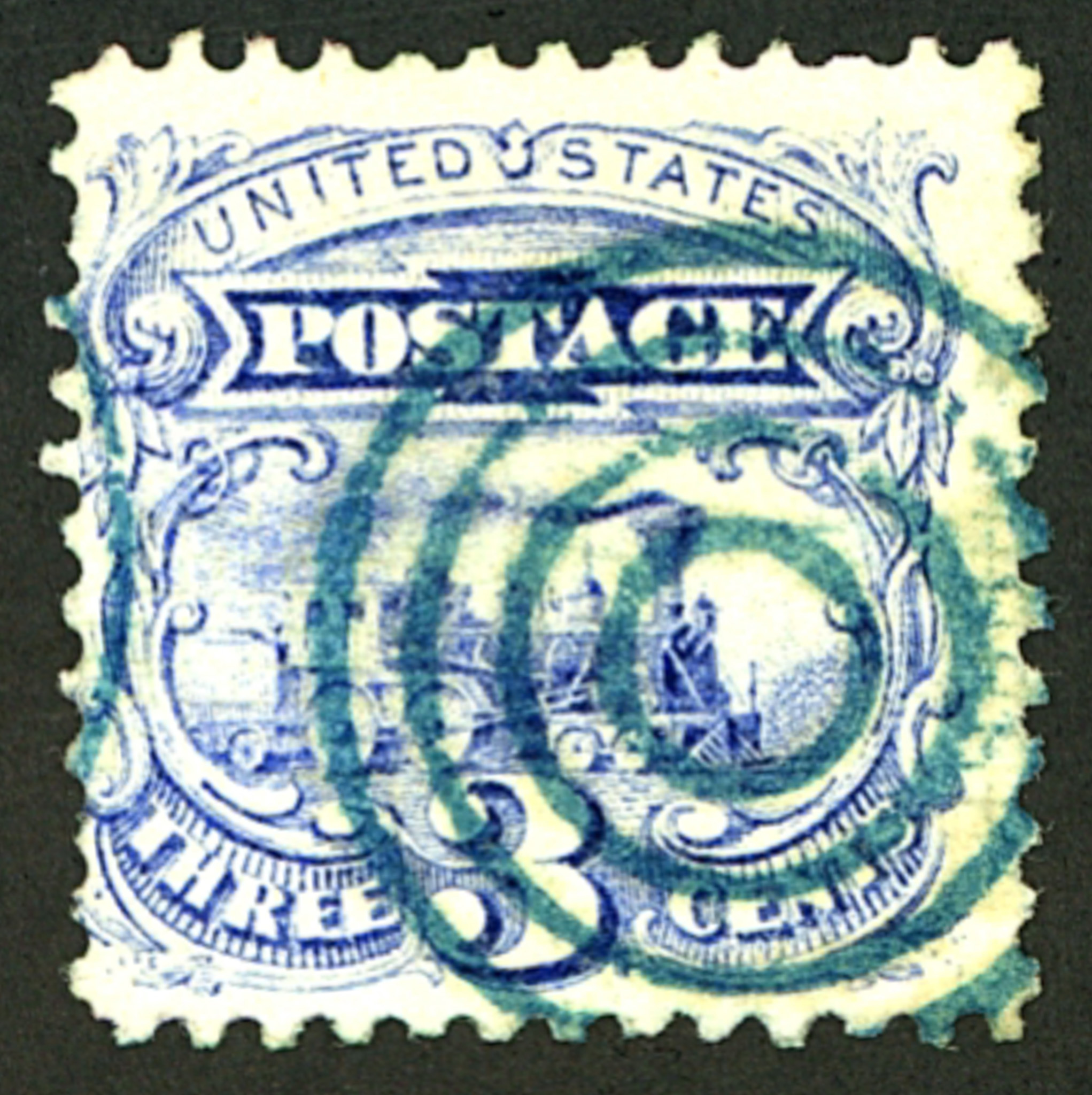 U.S. #114 USED | United States, General Issue Stamp / HipStamp