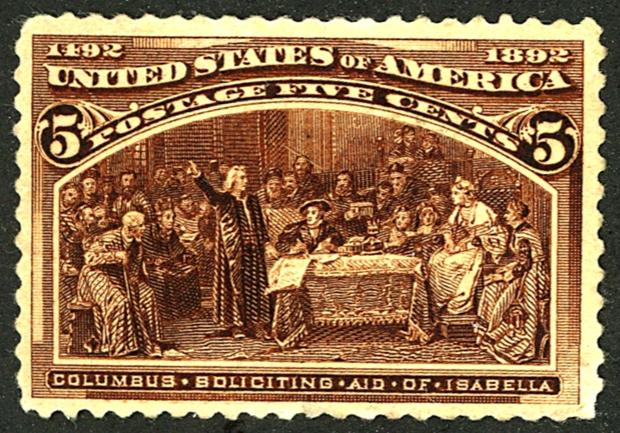U.S. #234 Mint OG NH Yellowing | United States, General Issue Stamp ...