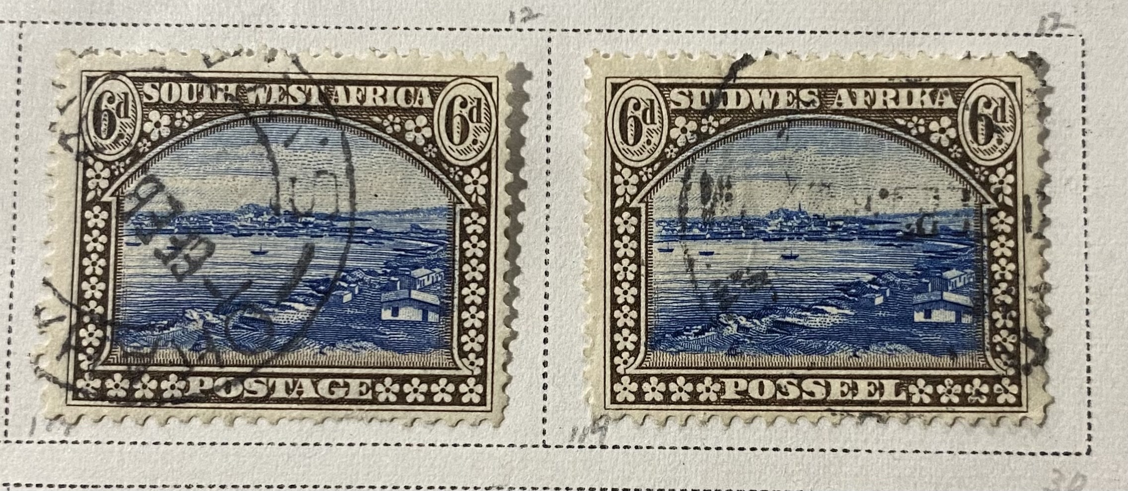 South west Africa 1931 and 1937 postage stamp set | United States ...