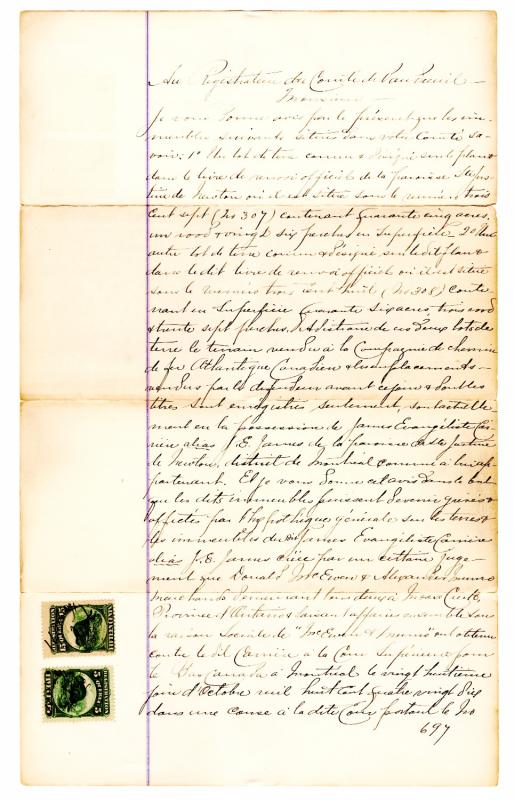 Quebec Legal Document - A3 Paper size - van Dam QR5 and QR6 | Canada ...