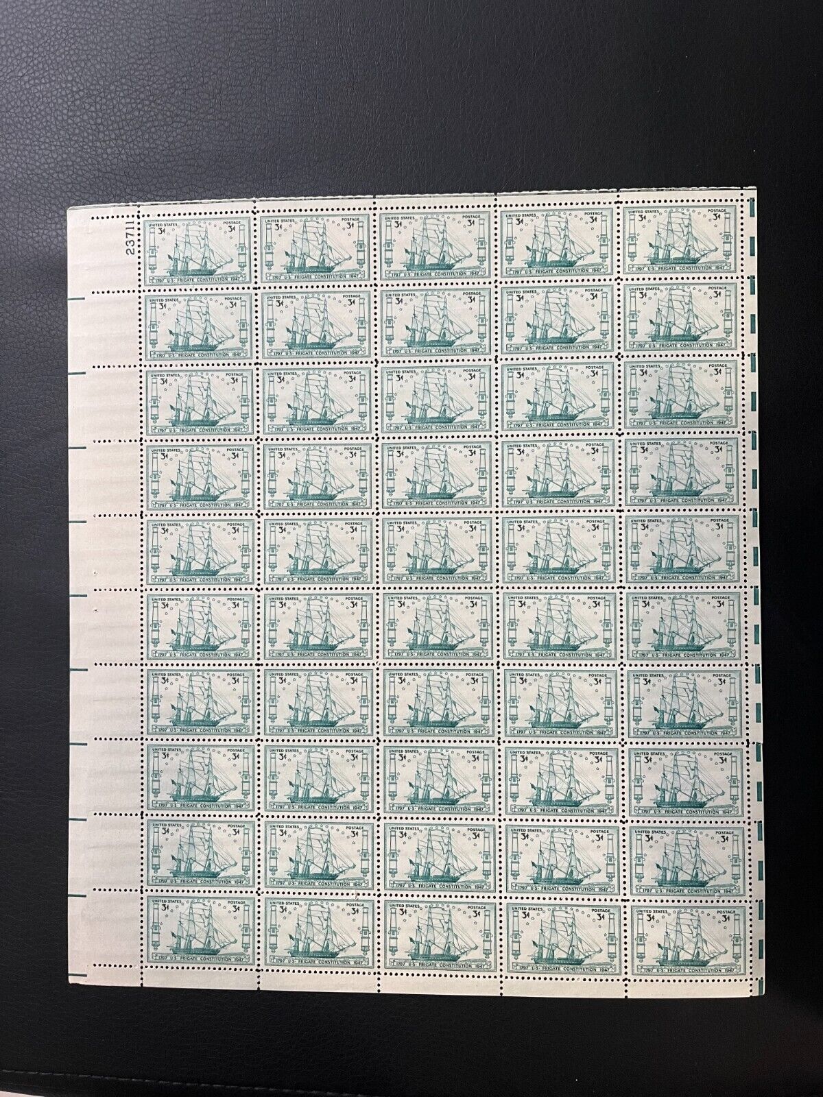 scott # 951 US Frigate Constitution Sheet of 50 3 Cent Postage Stamps ...