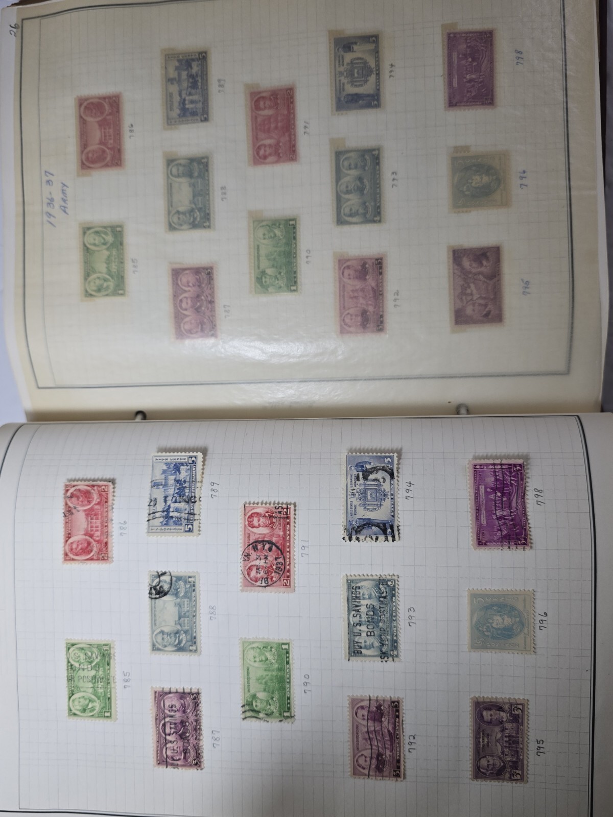 Joystamp: Wounderful Mix of USA Mint & Used Stamp Collection With Scott ...