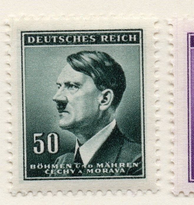 Germany Czechoslovakia 1942 Early Issue Fine Mint Hinged 50h. 116603 ...