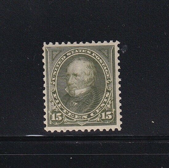 284 VF original gum never hinged with nice color cv $ 475 ! see pic ...