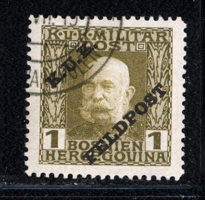 Austria 1915 Scott #M1 used | Europe - Austria, Military Stamp / HipStamp