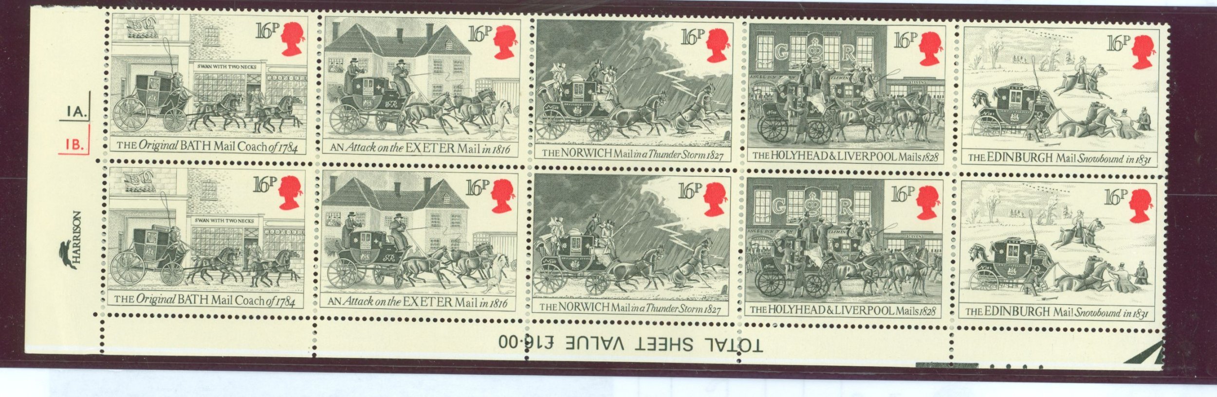 Great Britain #1066a Single (Complete Set) | Great Britain, General ...