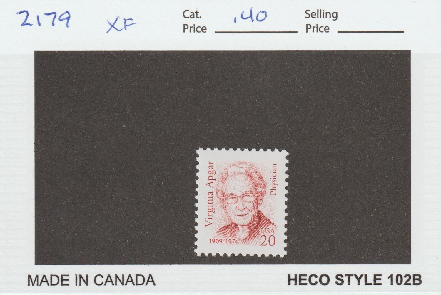 U.S. Scott# 2179 1994 20c Virginia Apgar Issue SUP MNH | United States ...