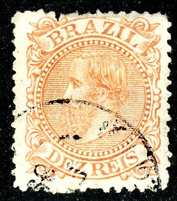 Brazil, Scott #86, Used, with perf tear at top | Central & South ...