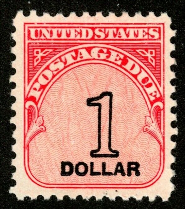 Ds-130 United States 1959 Postage DUE Scott J100 Dull GUM MNH $3 ...