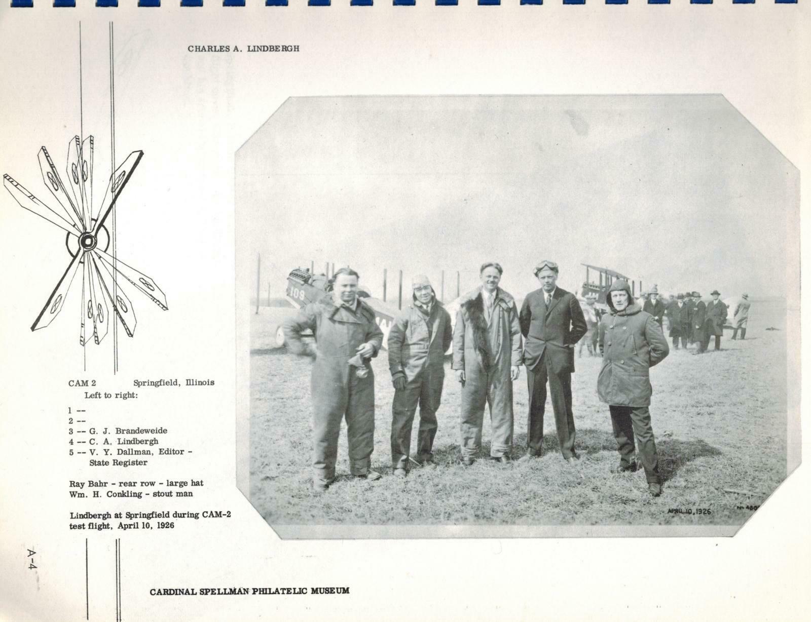 CHARLES LINDBERGH COLLECTION CATALOG Cardinal Spellman Museum 1968 ...