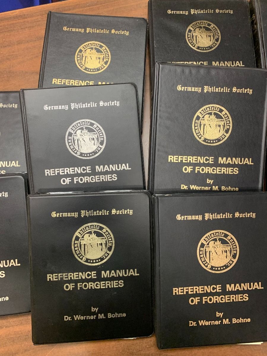 Germany – 14 Volumes of Reference Manuals of Forgeries – 422452 ...