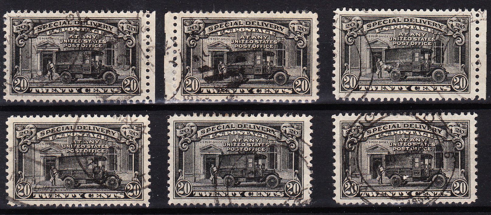 MOstamps - US Scott #E19 Used (6 stamps) - Lot # HS-J102 | United ...