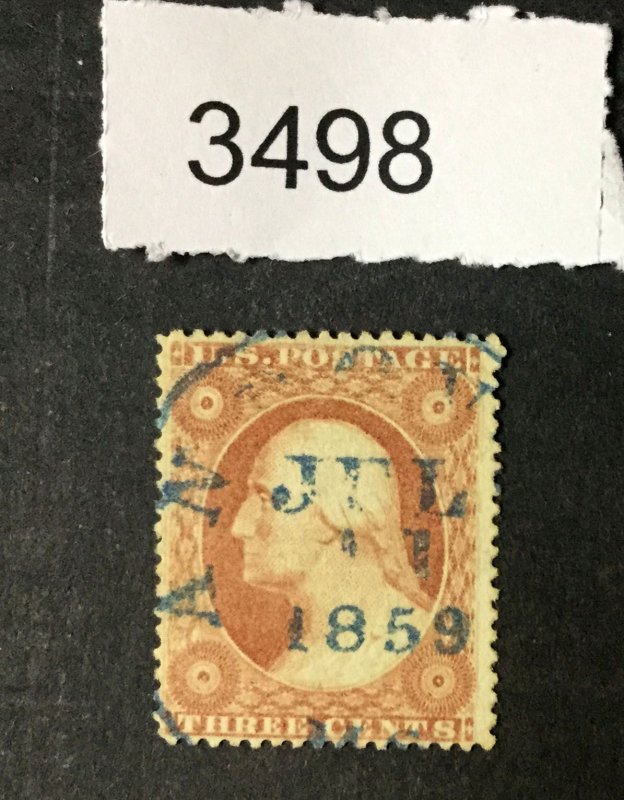 US Stamps #26 Used July 11 VF/XF LOT #3498 | United States, General ...