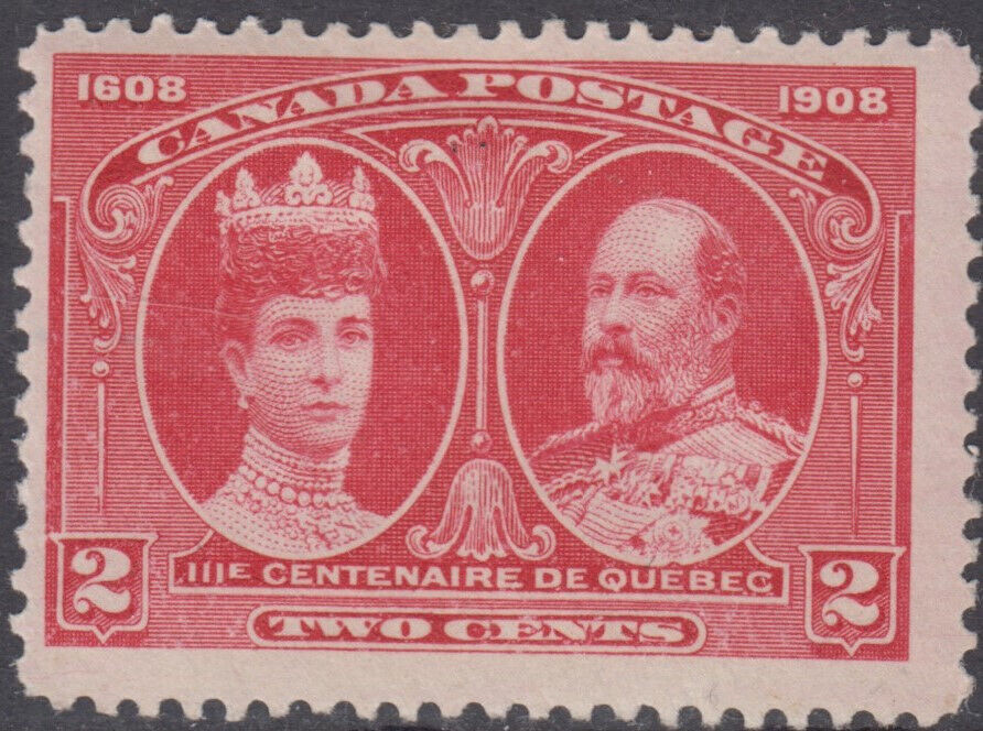 Canada UNITRADE # 98 ( z23 ) Hinged King Edward VII & Queen Alexandra ...