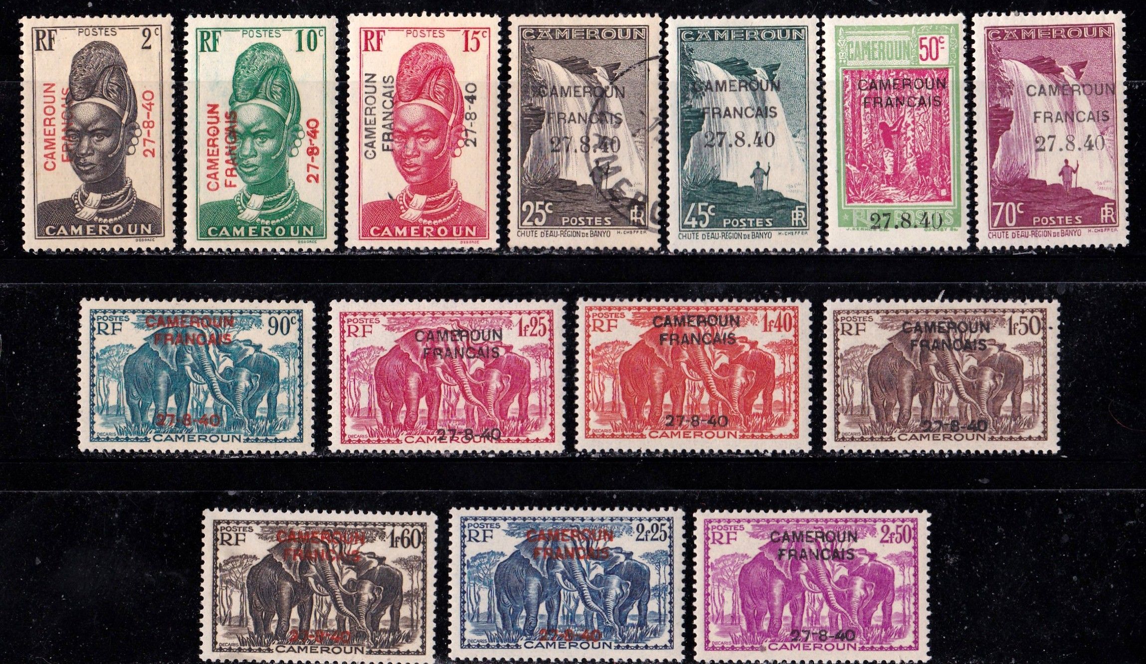 Cameroun stamps #255 - 275, Mint & used, missing some, CV $33.50 ...