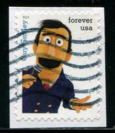 5394k US (55c) Guy Smiley SA, used on paper | United States, General ...