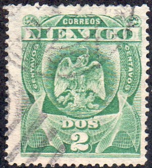 Mexico 305 - Used - 2c Eagle / Coat of Arms (1903) (cv $0.35) | Central ...