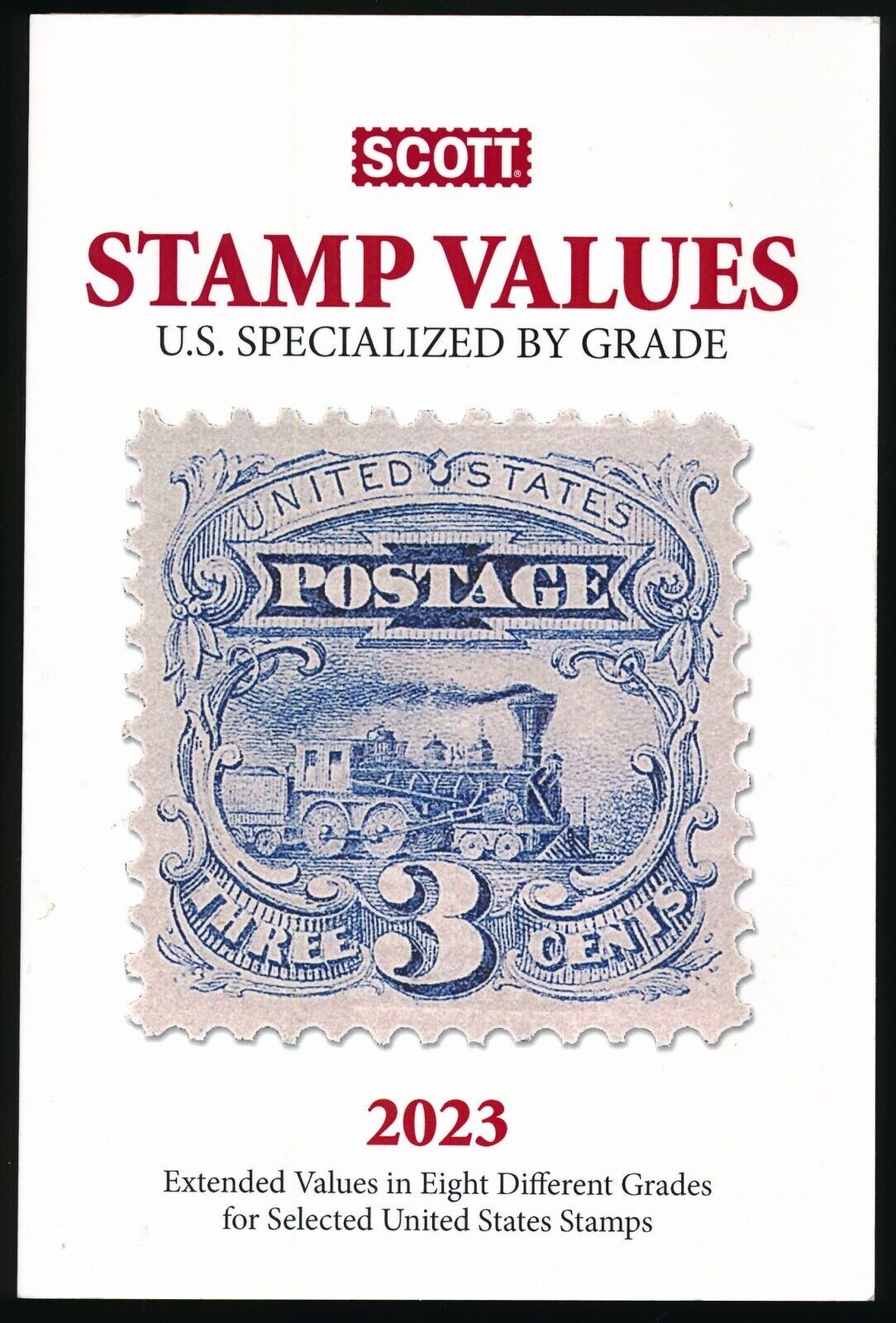 Scott 2023 Catalog Stamp Values US Specialized by Grade and Id Booklets ...
