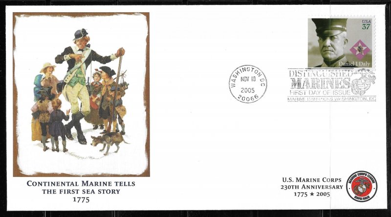 2005 Sc3964 Great Moments in USMC History: Continental Marines FDC ...