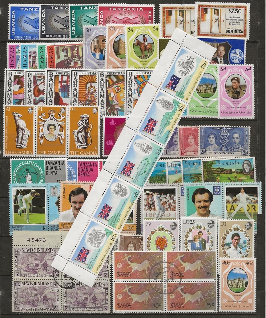 British Commonwealth Mint sets | Worldwide - Other, Semi-Postal Stamp ...